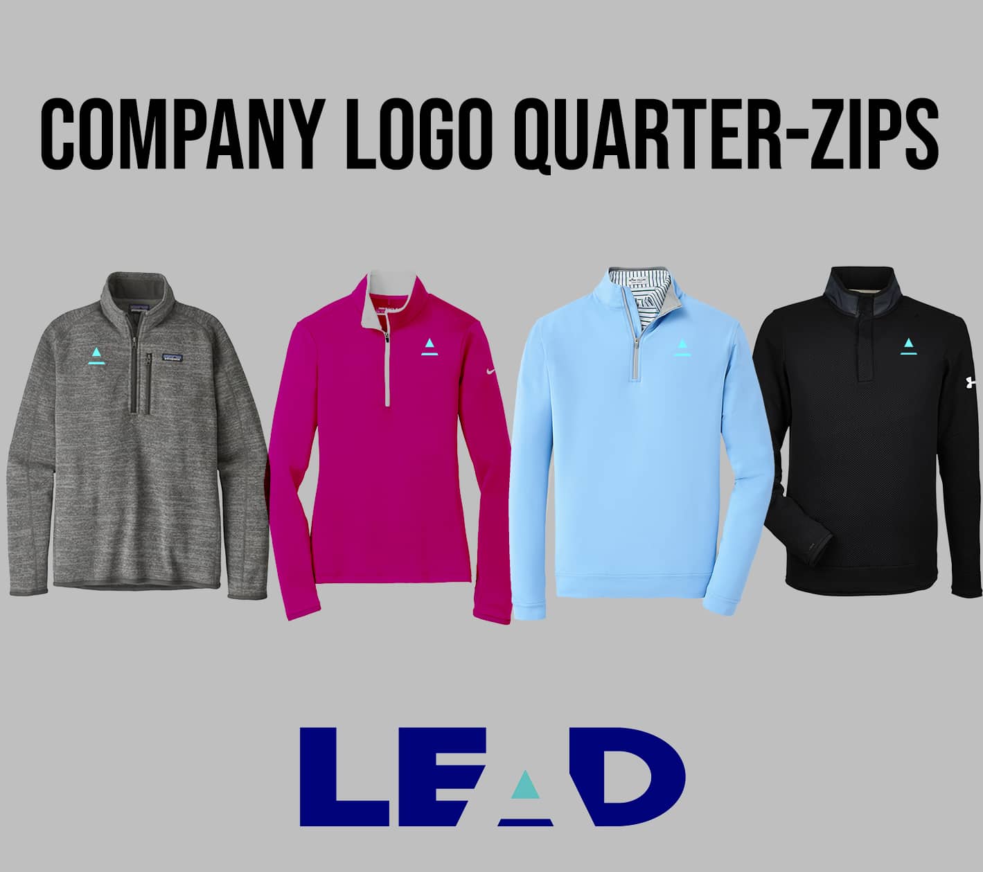 Why Design Your Own Custom Quarter Zip Sweatshirt? | Lead Apparel