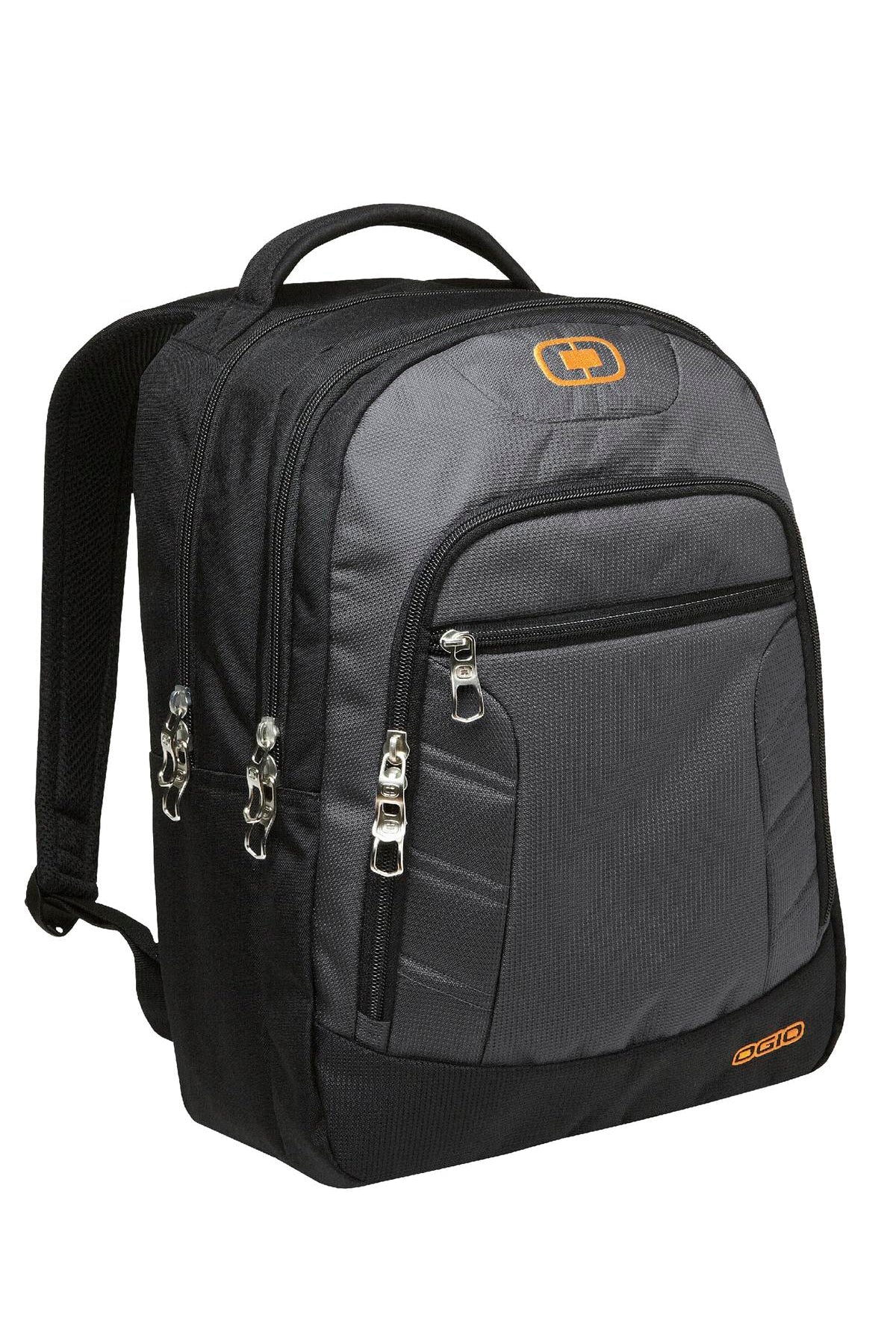 Custom OGIO Colton Pack 411063 Diesel Grey/Orange