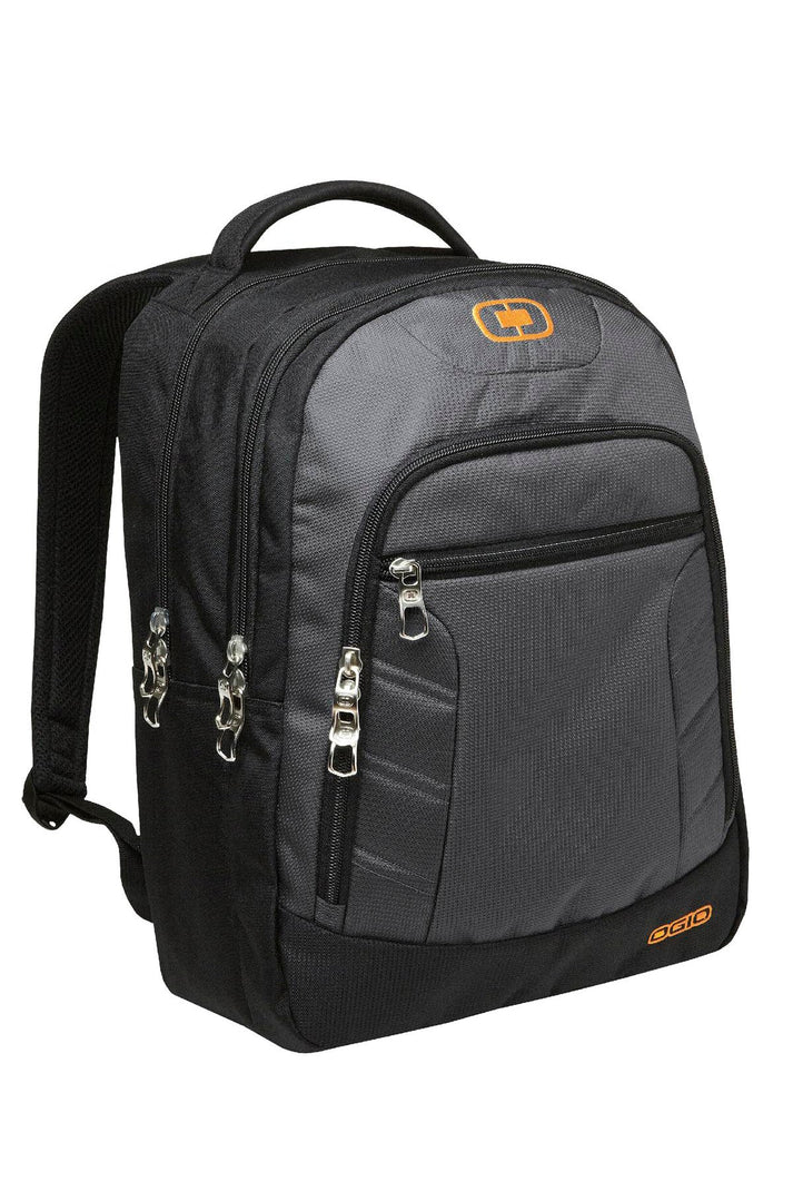 Custom OGIO Colton Pack 411063 Diesel Grey/Orange