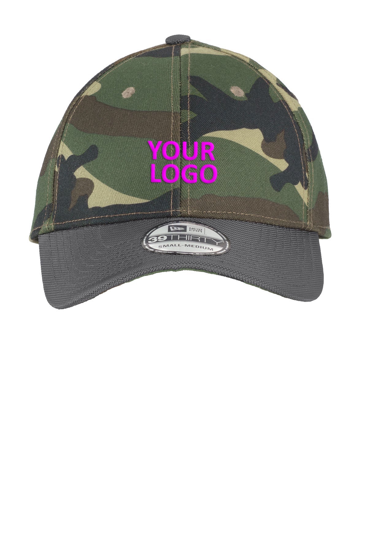 Custom New Era Ballistic Cap Camo/ Charcoal