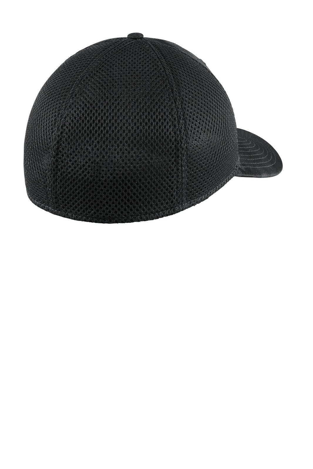 Custom New Era Stretch Mesh Contrast Stitch Cap Deep Navy/White