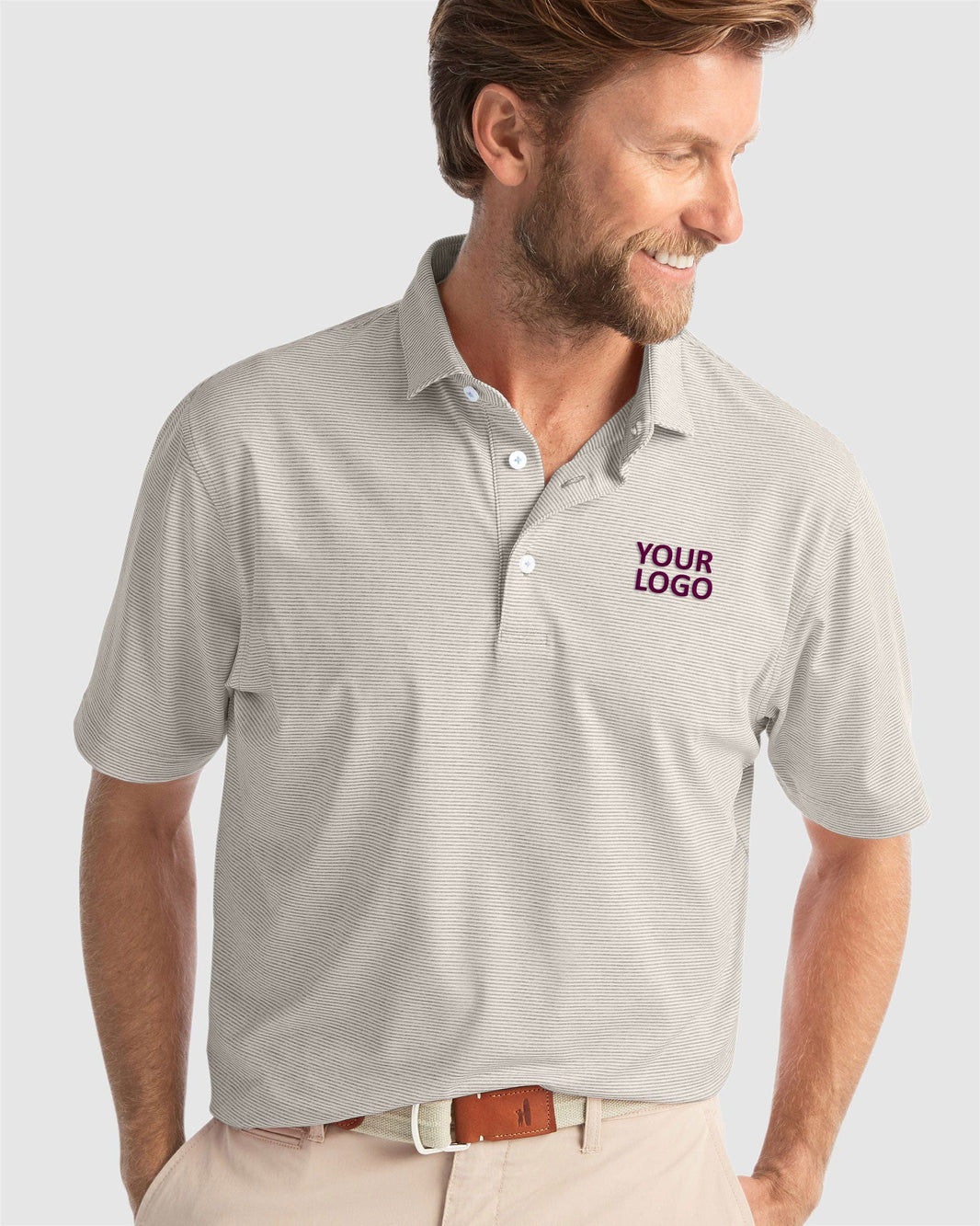 Custom Nike Tech Sport Dri-FIT Polo Team Red